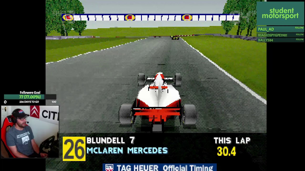 Formula 1 '95 on PS1: Full Championship Longplay 🏆 - YouTube