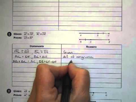 Segment Proofs Example - YouTube