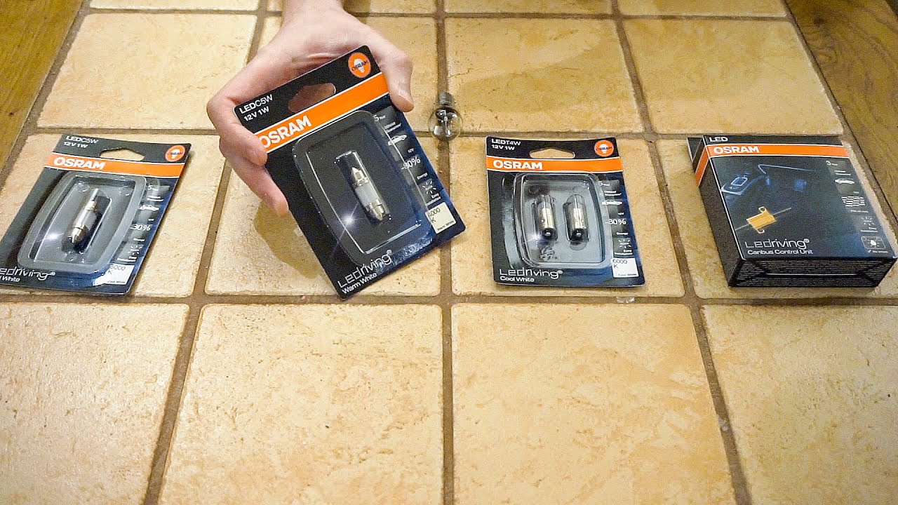 Osram LEDRiving Interior Lighting Overview - YouTube