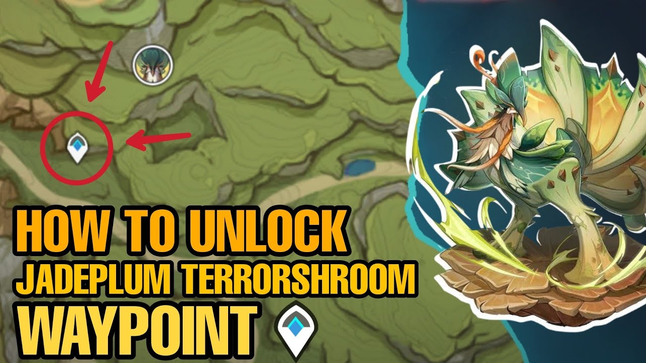 How to Acces New Sumeru Boss Jadeplum Terrorshroom Location - YouTube