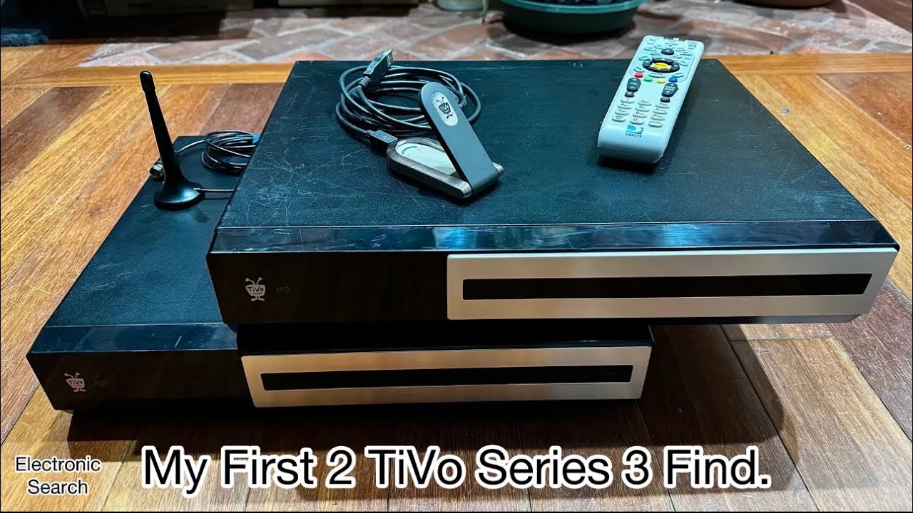 Testing 2 Goodwill TiVo Series 3 HD DVRs. - YouTube