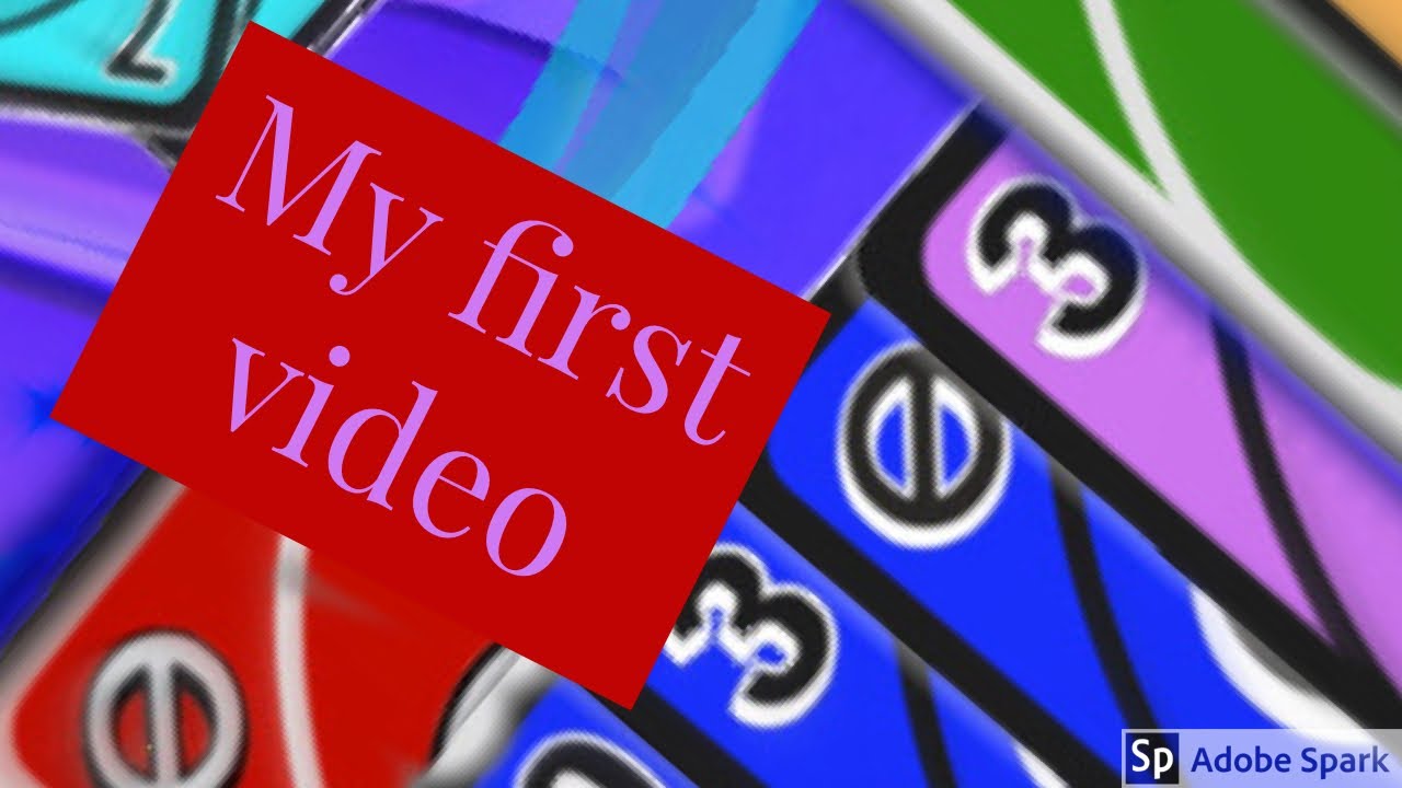 Playing uno my first video - YouTube