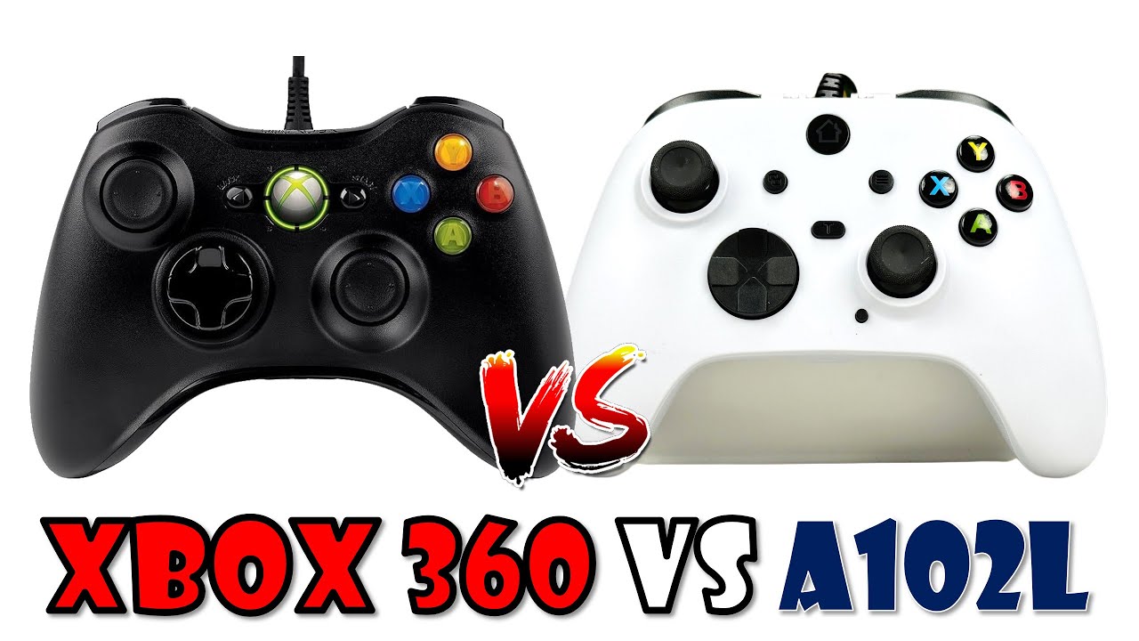 So Sánh Tay Cầm Xbox 360 Vs Tay Cầm A102L: BEST Tay Cầm 200K Tốt Nhất Chơi FO4 / FC ONLINE 2024 ...