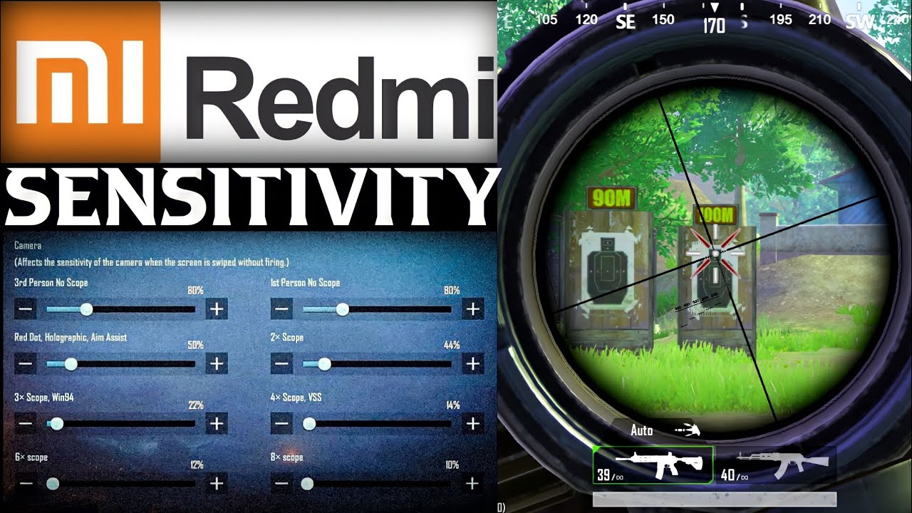 PUBG MOBILE/BGMI SENSITIVITY SETTING FOR REDMI MOBILES IN 2023😱Redmi ...