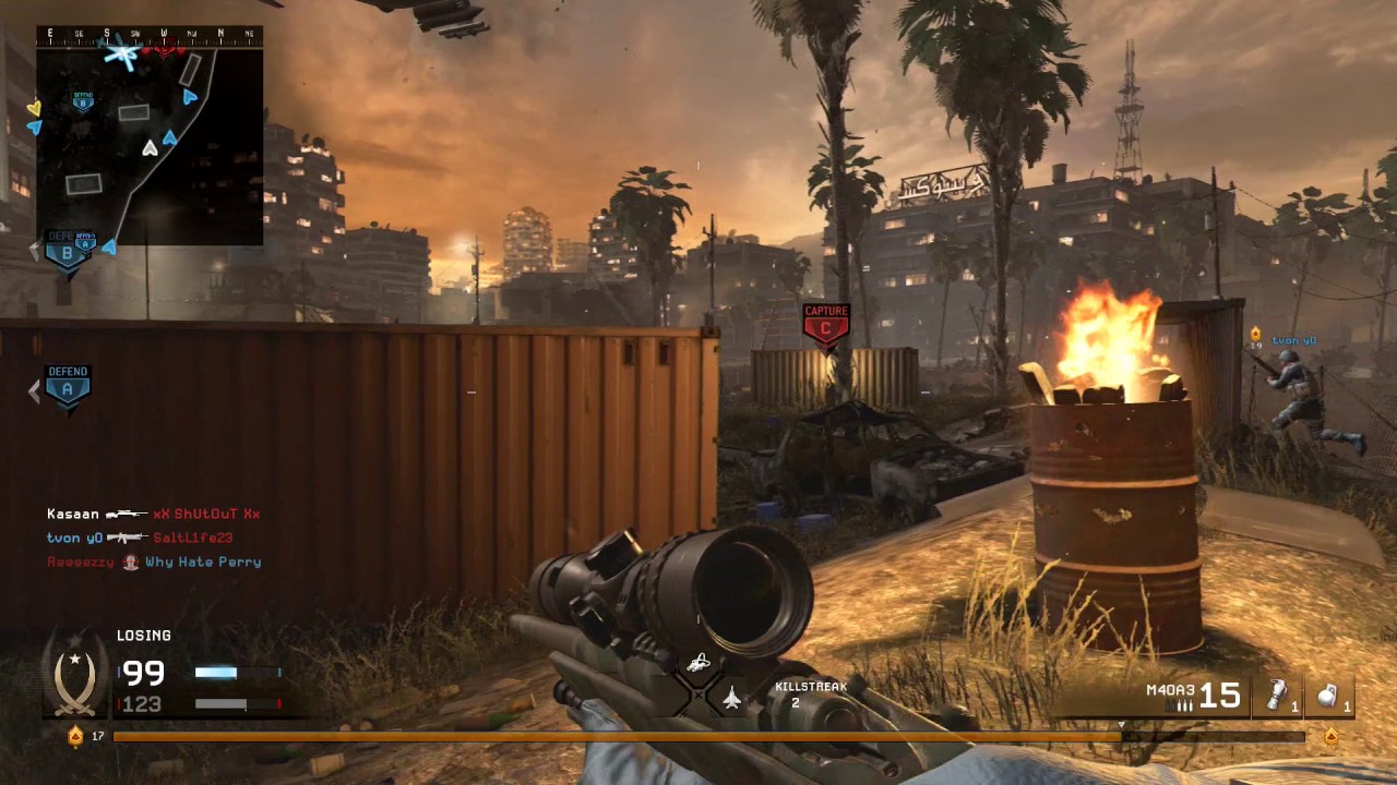 Modern Warfare Remastered M40A3 GamePlay 3 [HD] - YouTube