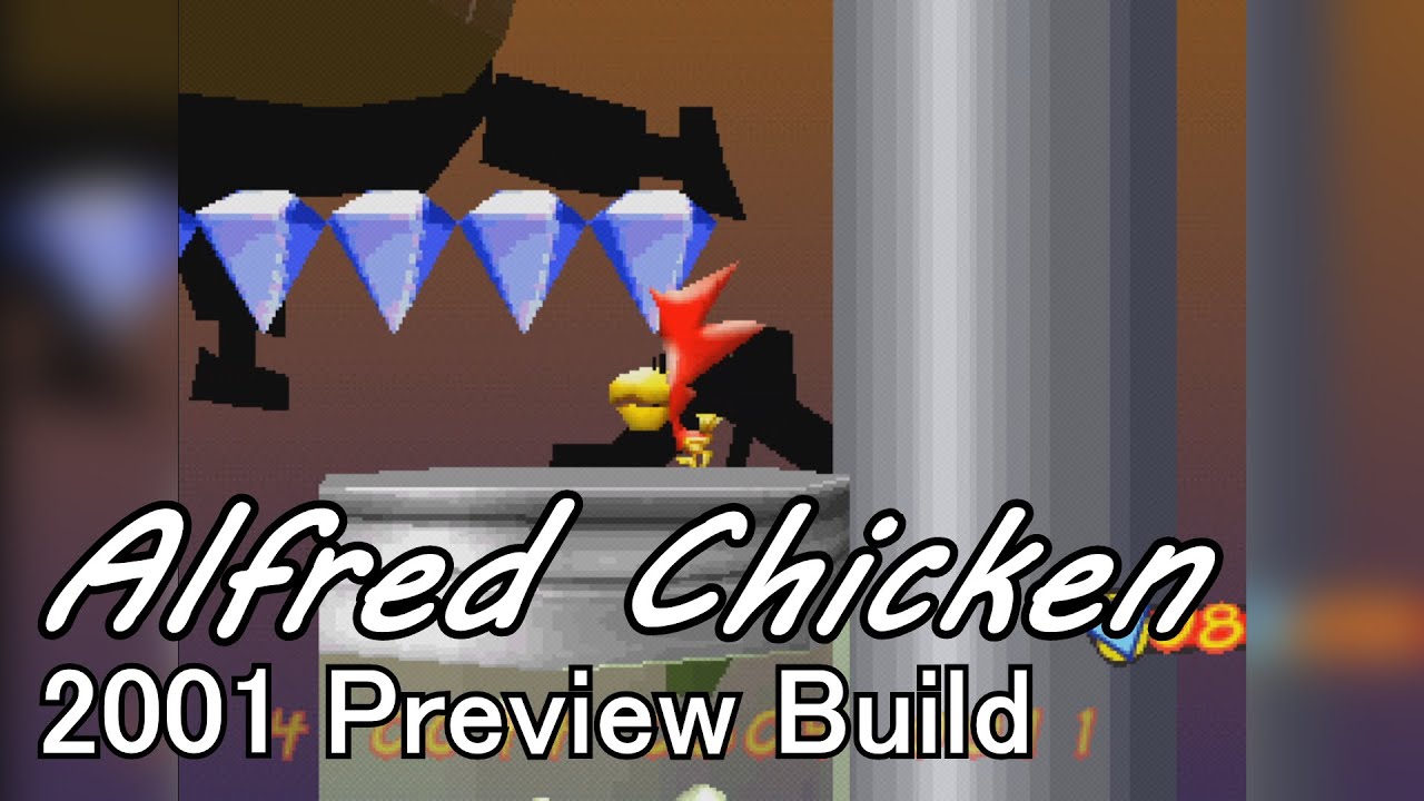 Alfred Chicken (Playstation, Late Preview Beta) - YouTube