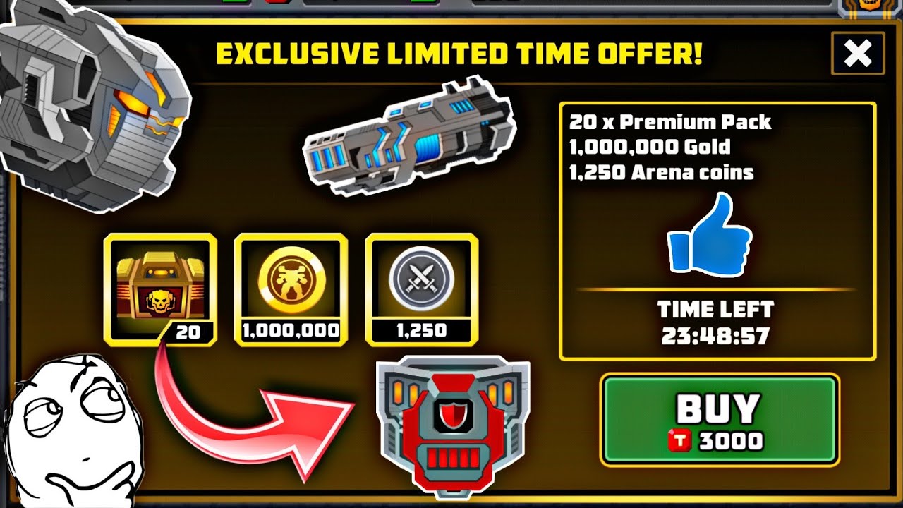 Super Mechs - buying offer (3000 tokens) + open x20 Premium Packs 💸 ...