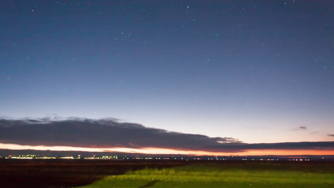 20170224 Moonrise Sunrise - YouTube