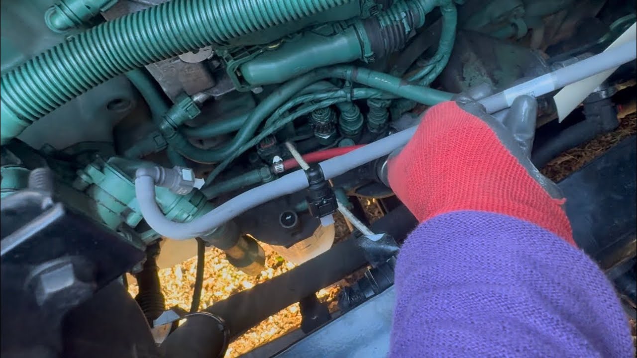 DIY how to replace fuel hose or air vent pipe part 24345123 on a 2019 ...