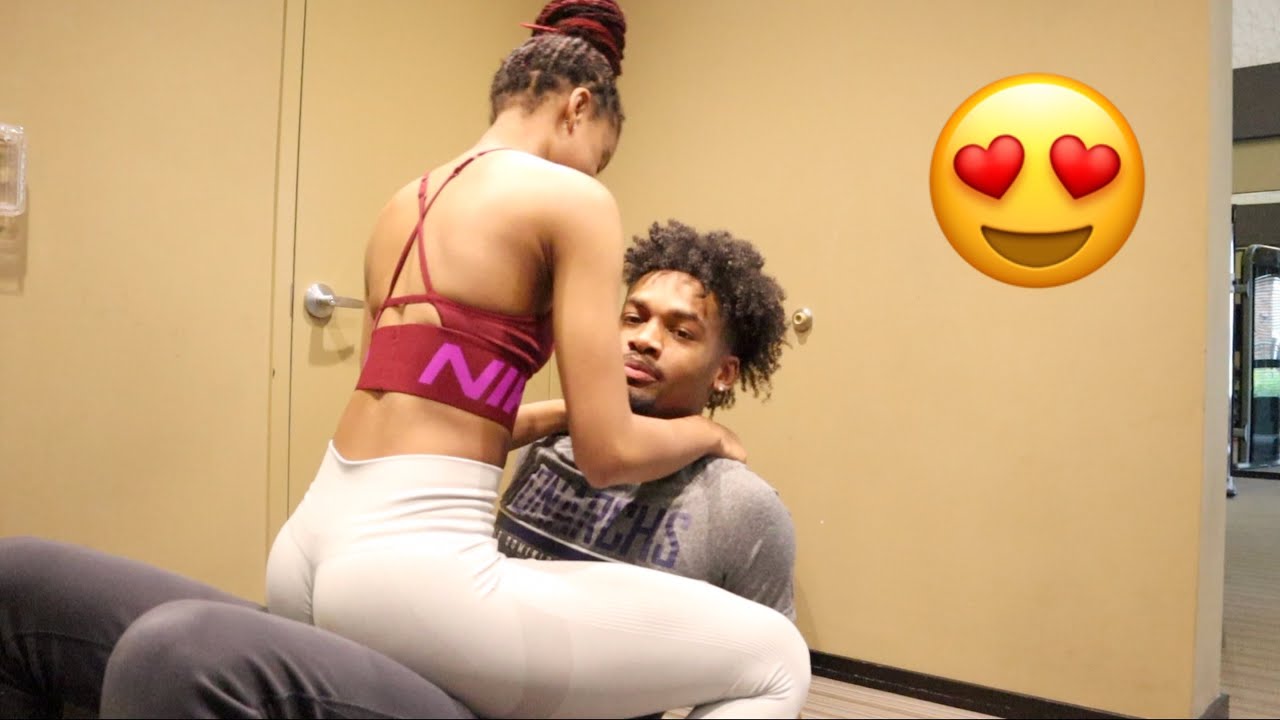 I Hired A Yoga Instructor For The First Time😍 I Think She Likes Me