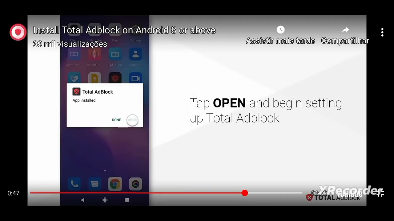 Total adblock on Galaxy store - YouTube
