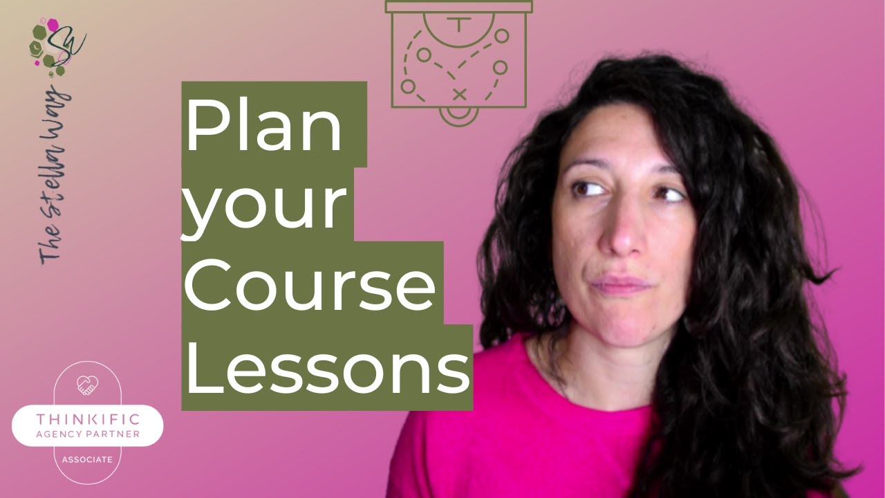 Create an Online Course Lesson Plan - YouTube