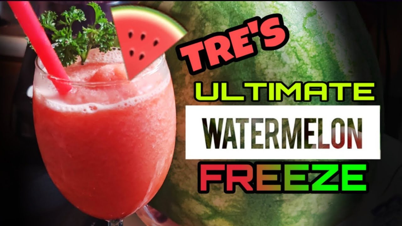 How to make the Ultimate Watermelon Freeze | Summer time drink # ...