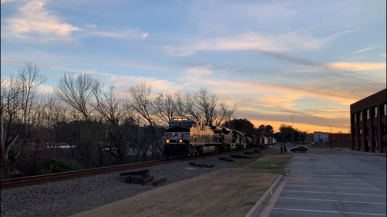 NS 4434 Leads P72 (NB) Thru Duluth, GA 2/1/2024 - YouTube