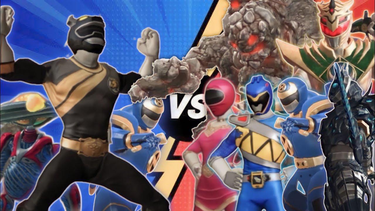 SERU BANGET.!! PARA POWER RANGERS DAN MONSTER MELAWAN POWER RANGERS ...