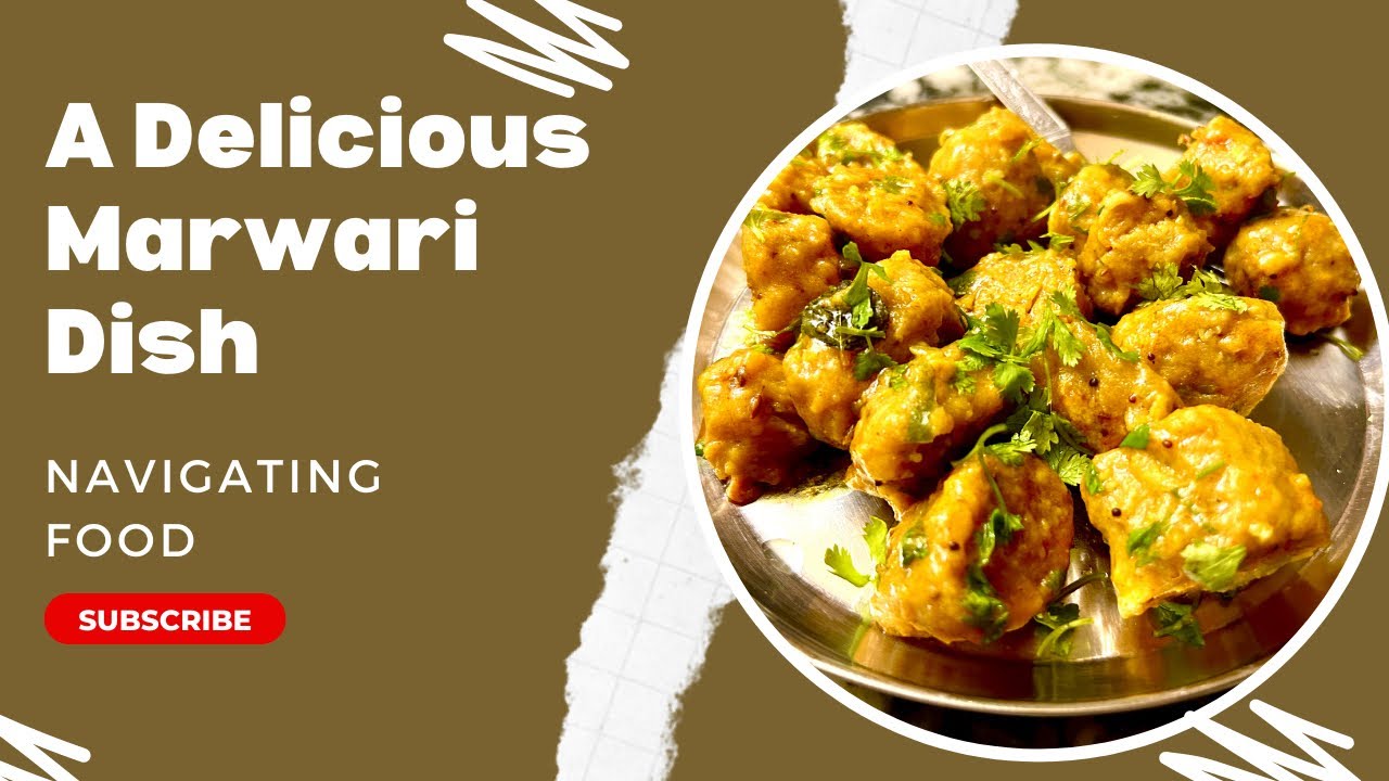 Best Mouth watering Marwari dish | Navigating Food - YouTube
