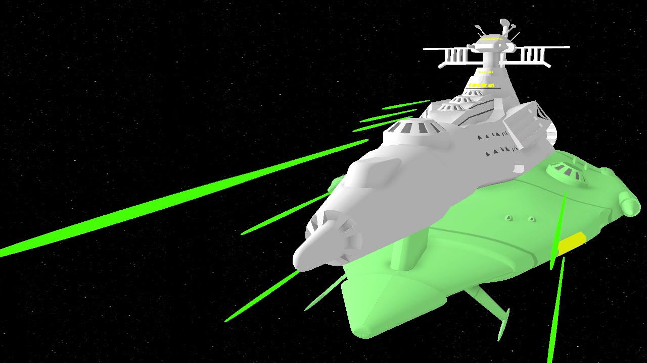 Gatlantis Destroyer Weapons Demonstration - YouTube