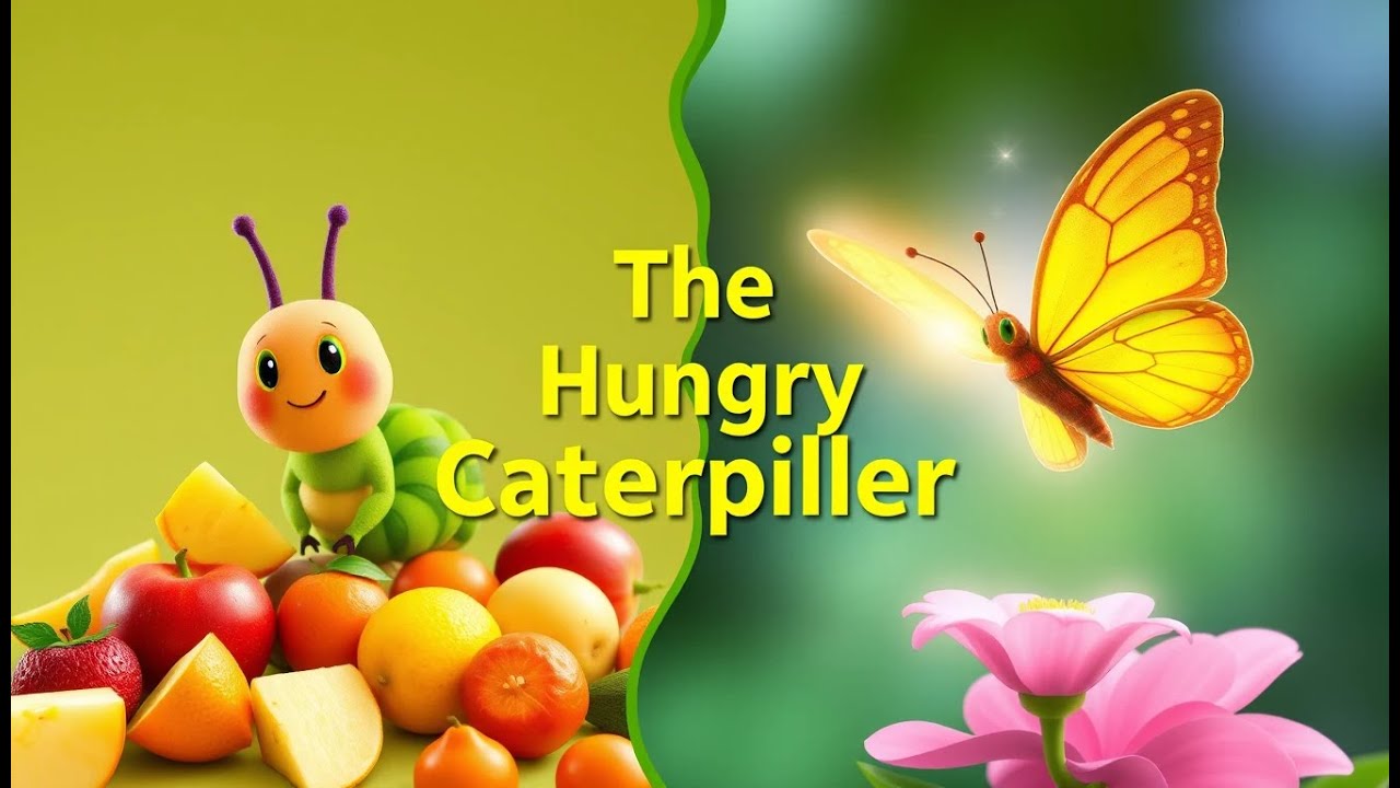The Hungry Caterpillar | Incredible Transformation!🐛From Hungry ...