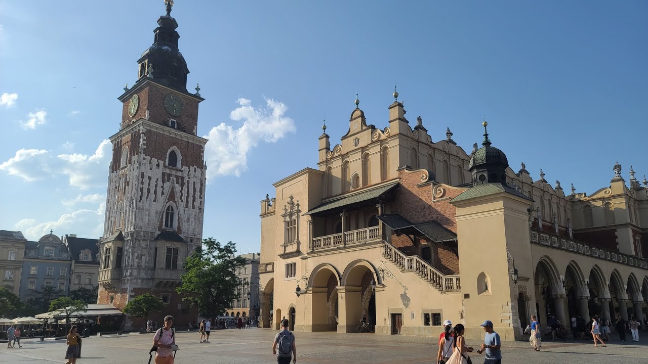 Poland Krakow 폴란드 크라쿠프 볼거리 24년 7월 [43] - YouTube
