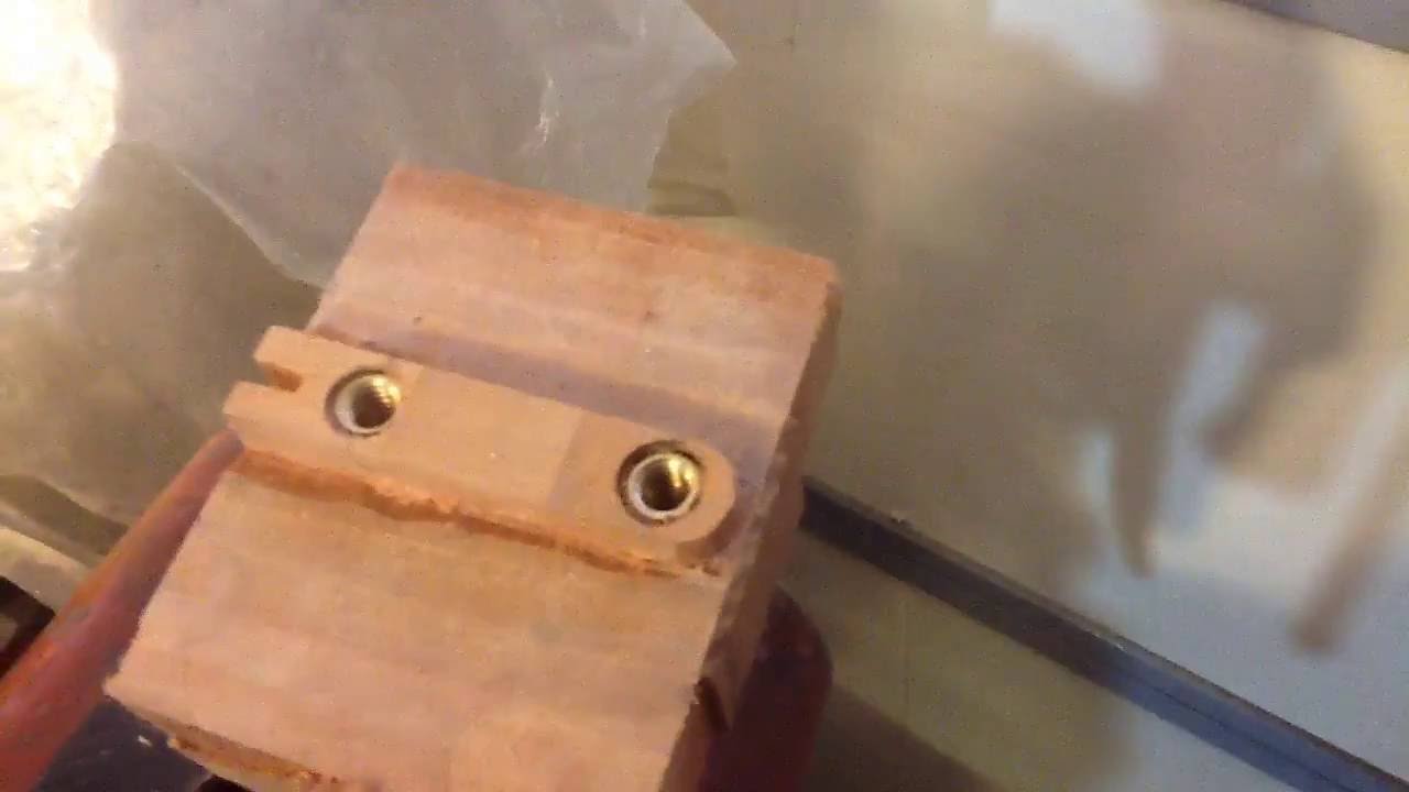 Installing wood insert "backwards" into a mortise & tenon bolt-on neck ...