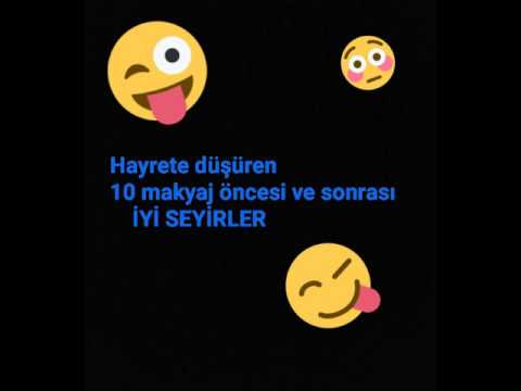 Görünce şaşıracağınız 10 makyaj öncesi ve sonrası olan ünlü :))