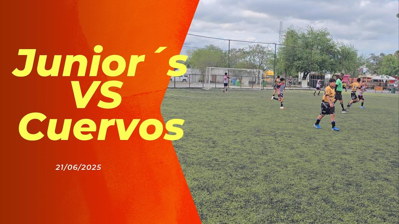 Soccer Club ⚽Junior´s VS Cuervos⚽ - YouTube