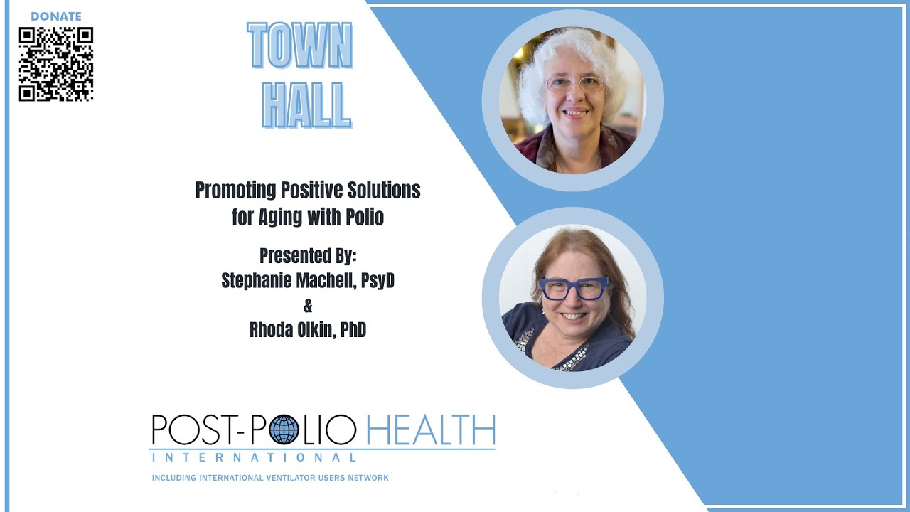 PHI Town Hall - Promoting Positive Solutions for Aging with Polio - YouTube