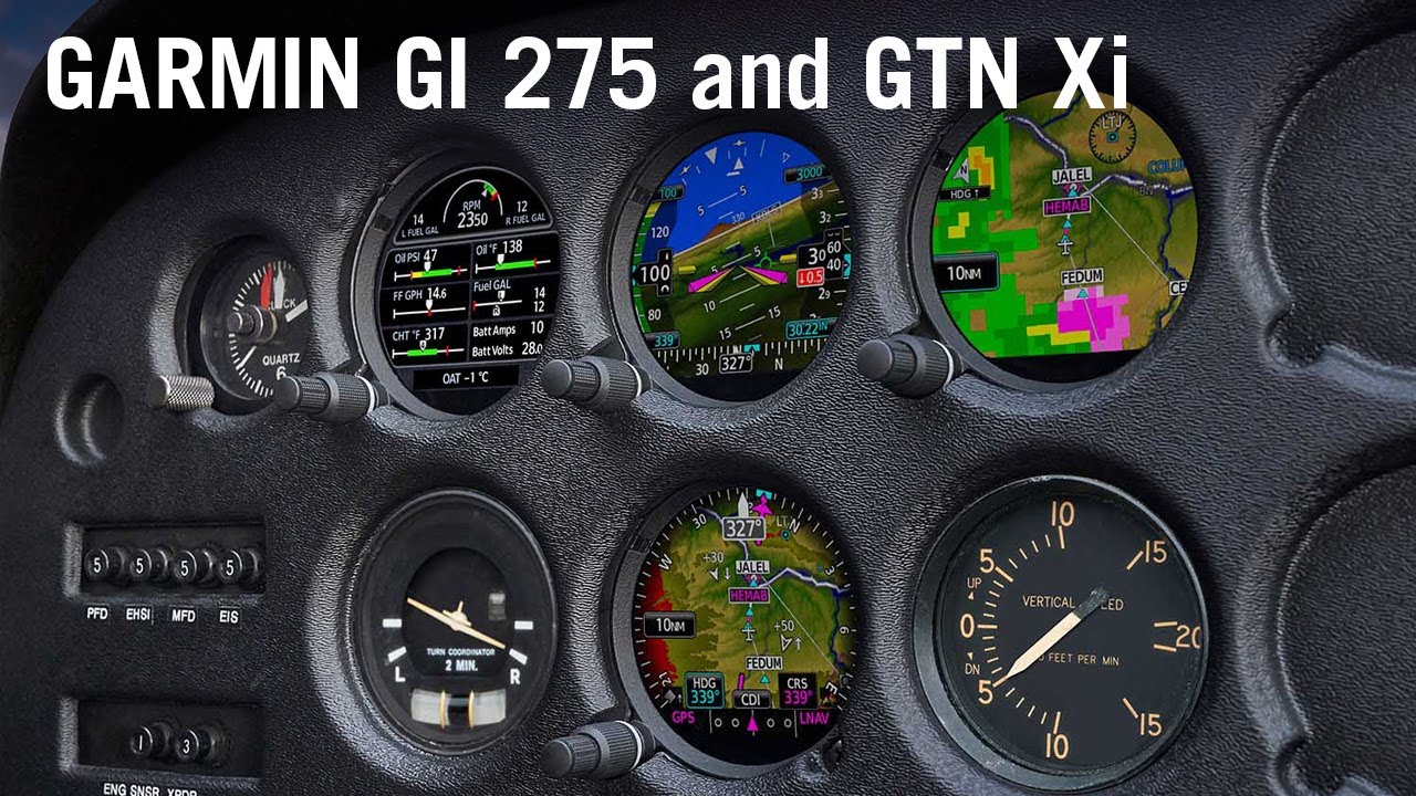 Garmin’s New GI 275 and GTN Xi Avionics Offer Upgrade Path for Legacy ...