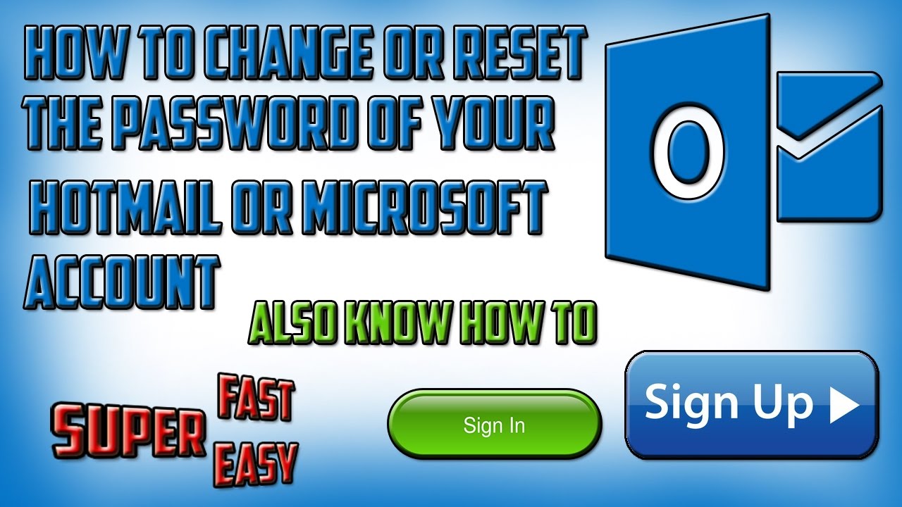How To Change The Password Of Hotmail Account On A Laptop And Computer In Hindi YouTube How To Change The Password Of Hotmail Account On A Laptop And Computer In Hindi YouTube