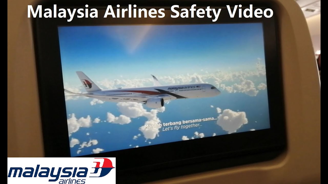 Malaysia Airlines Safety Video (Shorter in-flight version) - YouTube