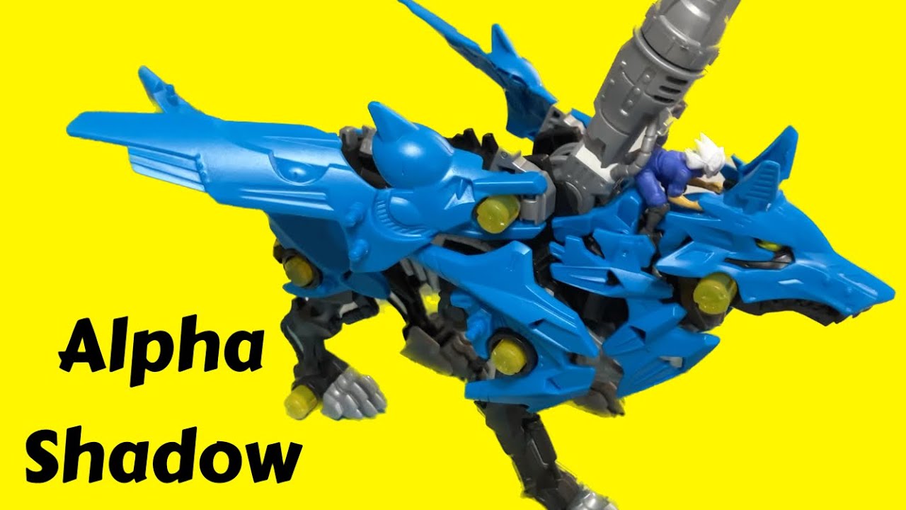 Alpha Shadow ZOIDS - Unboxing - YouTube