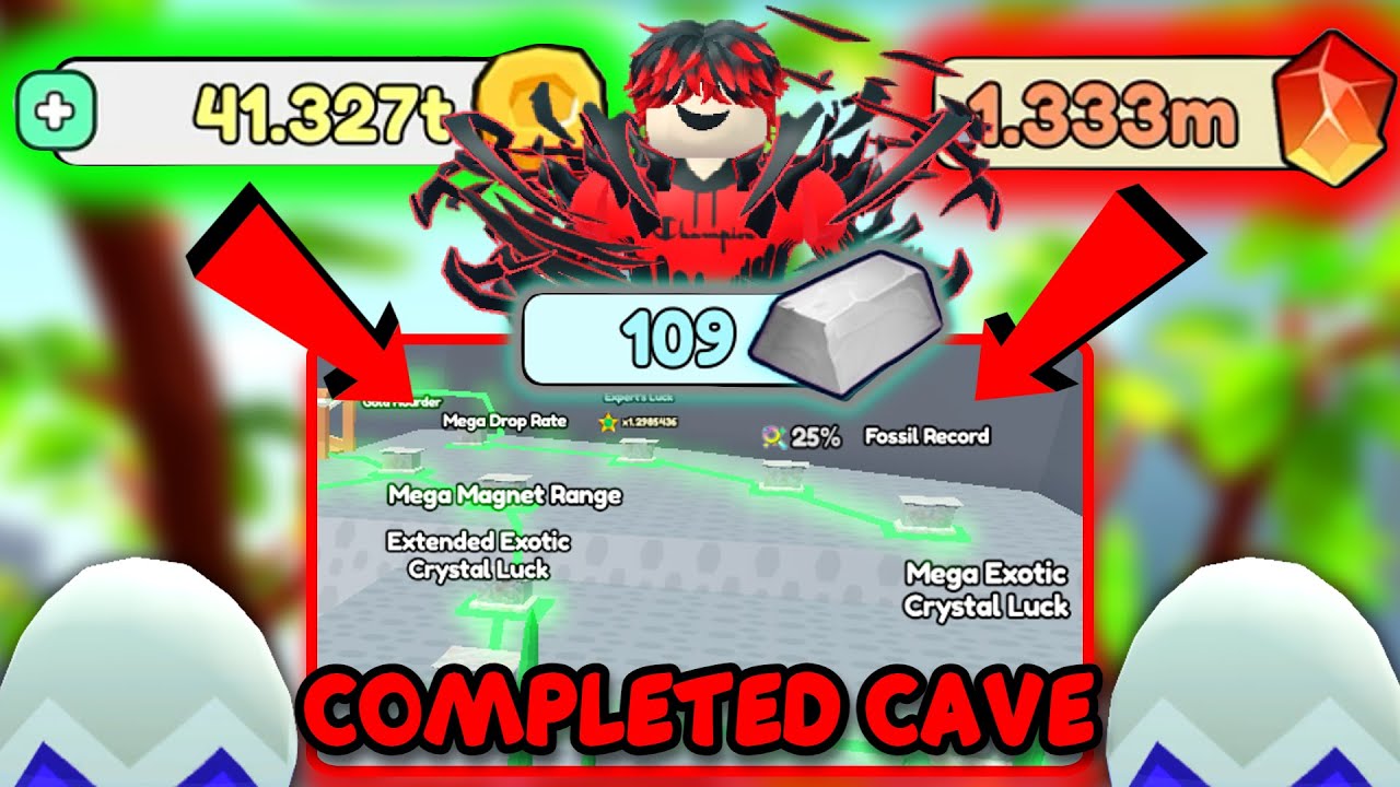 CAVE UPGRADES COMPLETED + SPENDING ALL - Collect All Pets (Progress ...