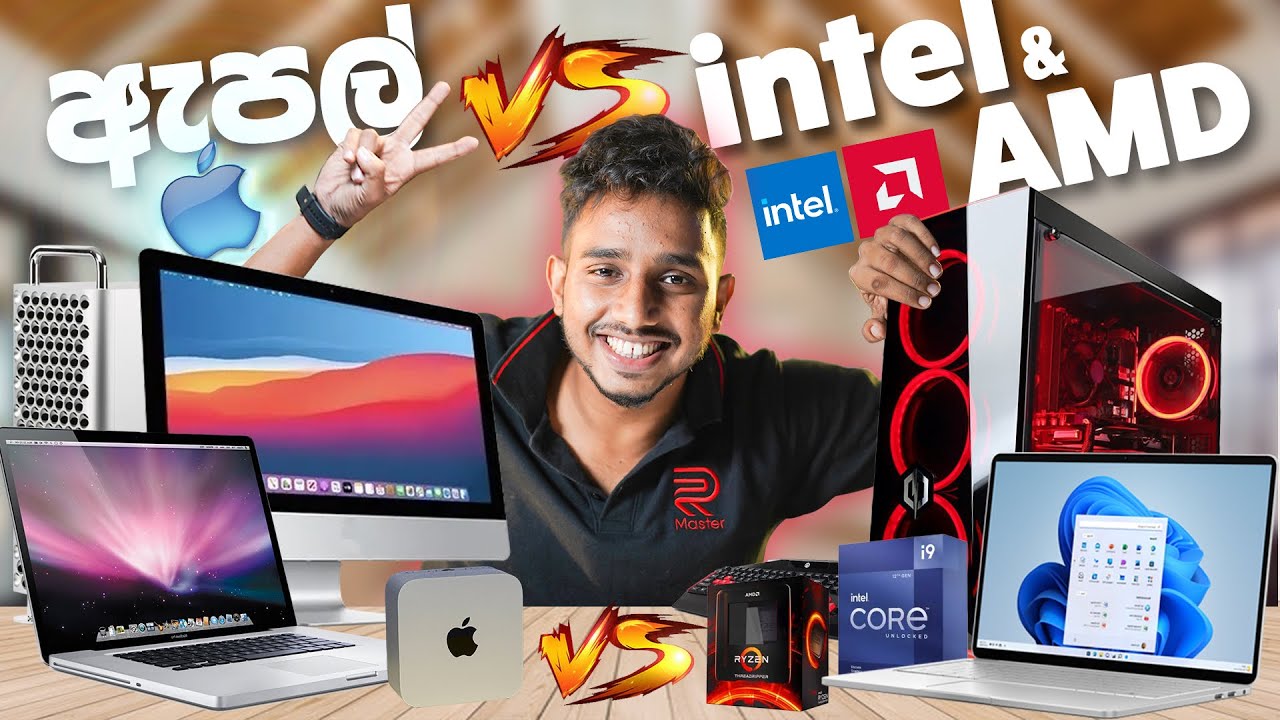 Breaking Down the ARM vs x86 | APPLE VS INTEL 🥊 කෝකද හොඳ? Debate: What ...