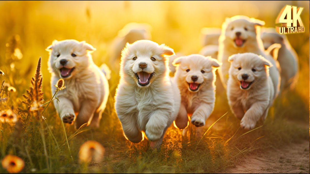 TV for Dog To Watch With Baby Animals - The Perfect Harmony Music and ...
