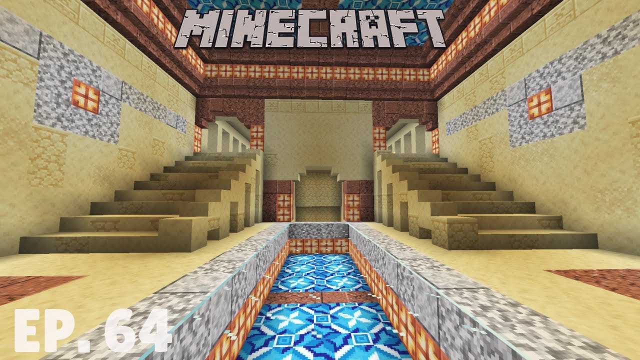 Building A Foyer - Minecraft Hardcore Survival - EP 64 - YouTube