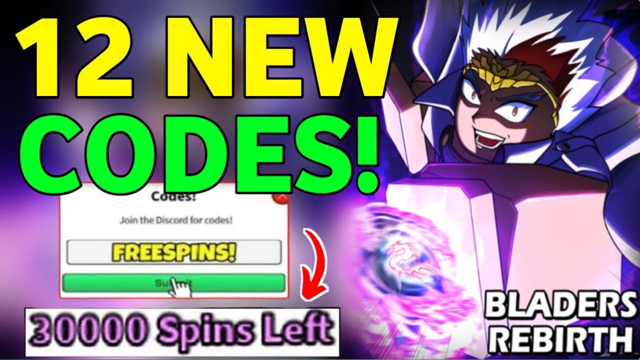 ⚠️New⚠️ All Working Codes For Bladers Rebirth July 2024 - Roblox ...