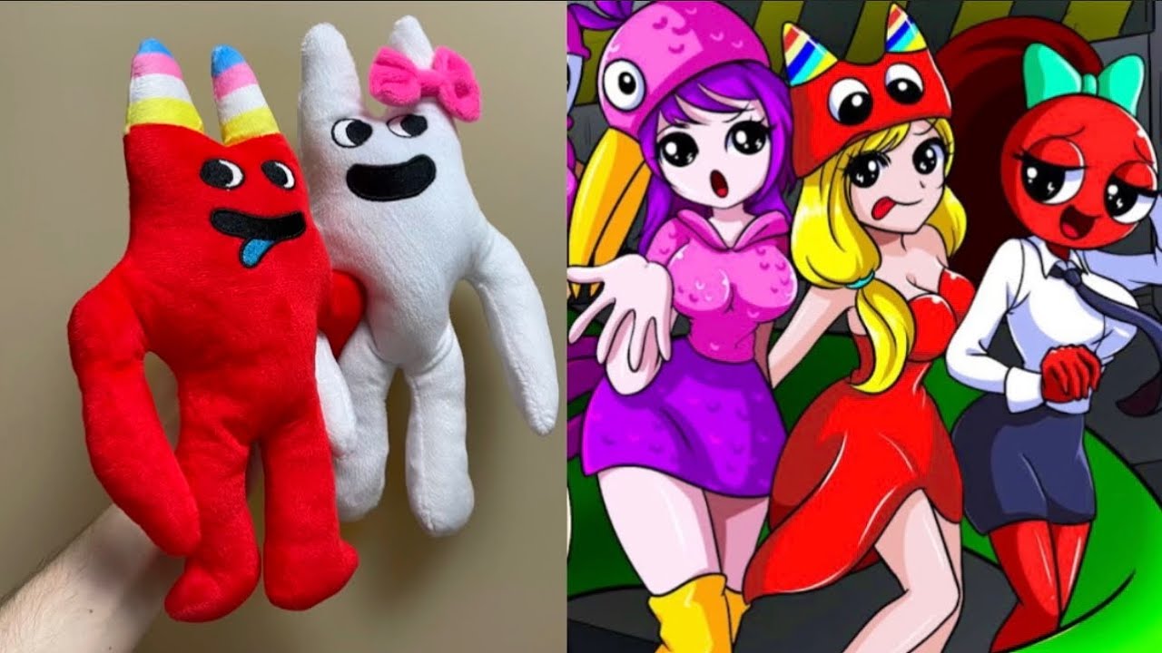 Rainbow Friends and Garten Of Ban Ban |FUNNY Tiktoks Challenge - YouTube