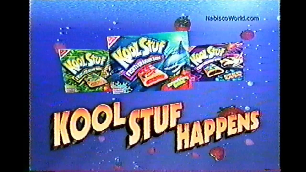 Kool Stuf fruit and graham bars by Nabisco commercial from 2001 - YouTube