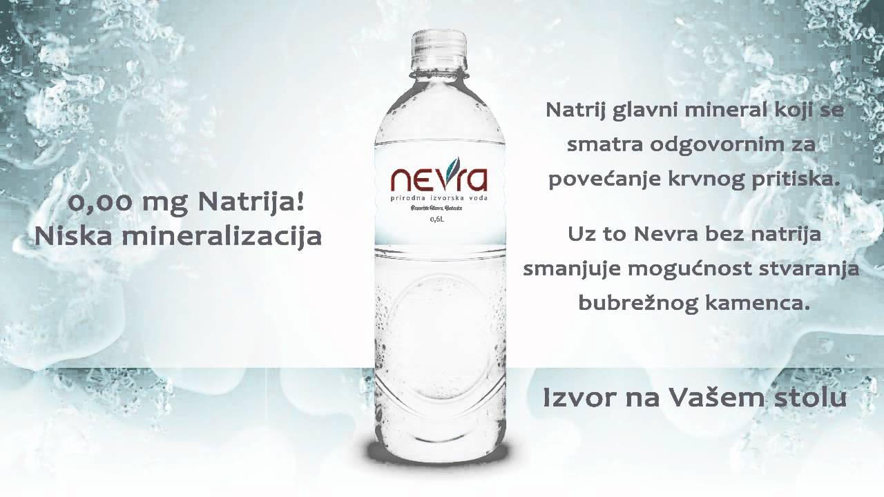 NEVRA - prirodna izvorska voda - YouTube