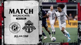 MATCH HIGHLIGHTS: Toronto FC vs. New England Revolution | July 30, 2022 ...