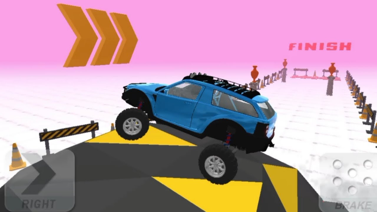 Big vs small dump truck mud racing game video | beamng drive car racing ...
