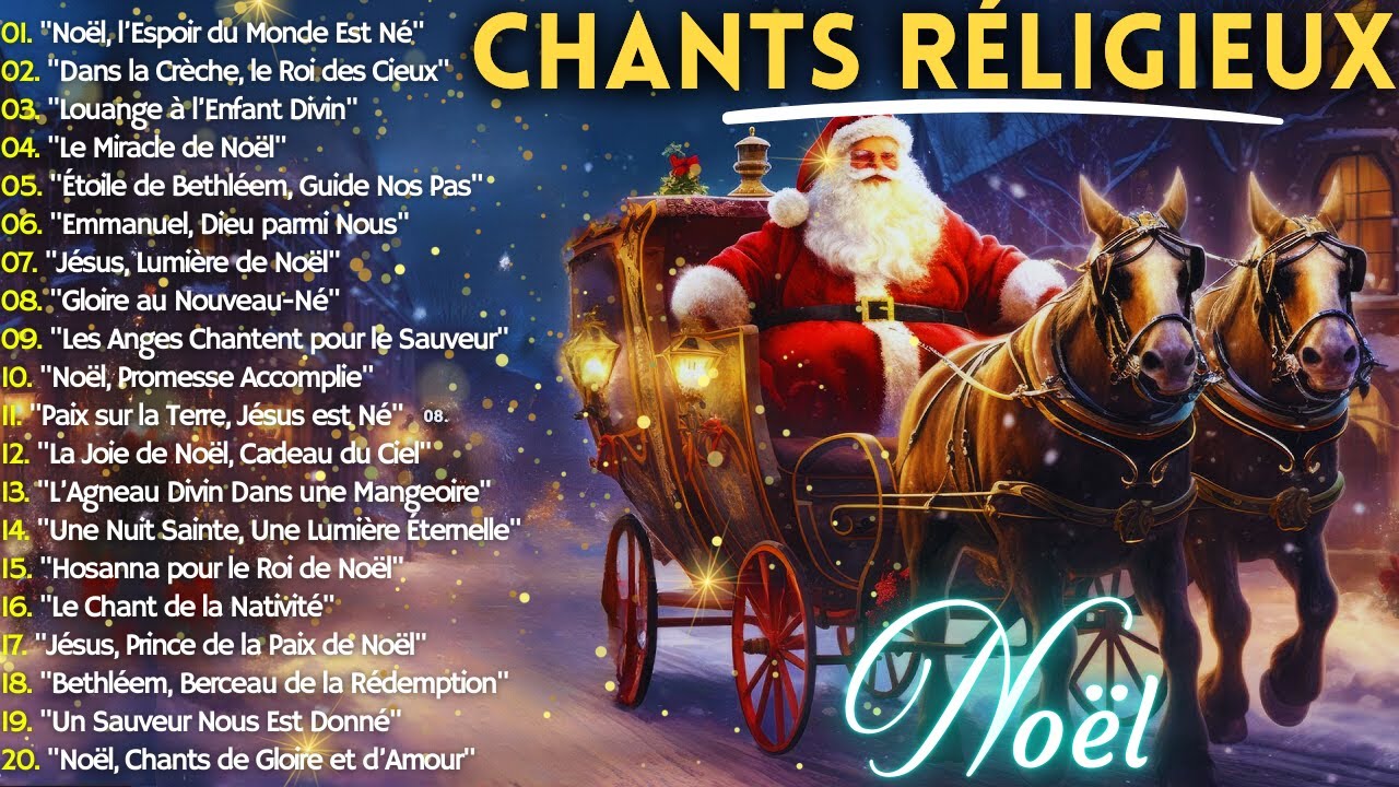 Compilation Musique Religieuse Pour Noël : Hymnes Sacrés Pour Célébrer ...