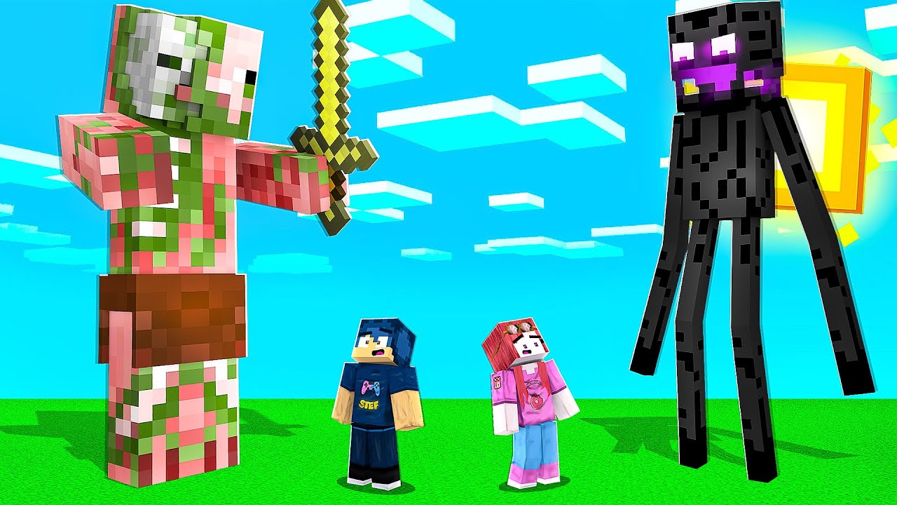 AFFRONTO I NUOVI MOSTRI GIGANTI DI MINECRAFT! - YouTube