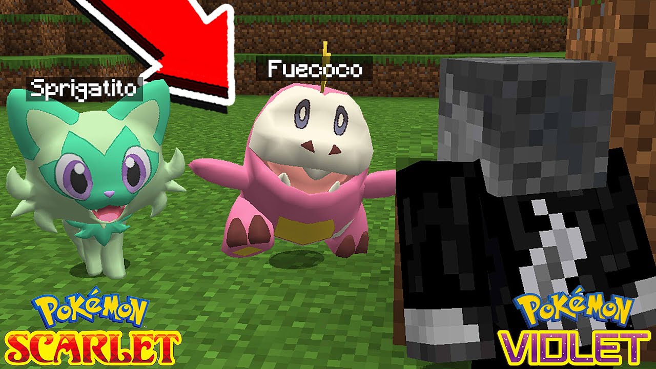 Minecraft : Pixelmon Scarlet e Violet - ESSE É O NOVO SHINY DE PALDEA ...