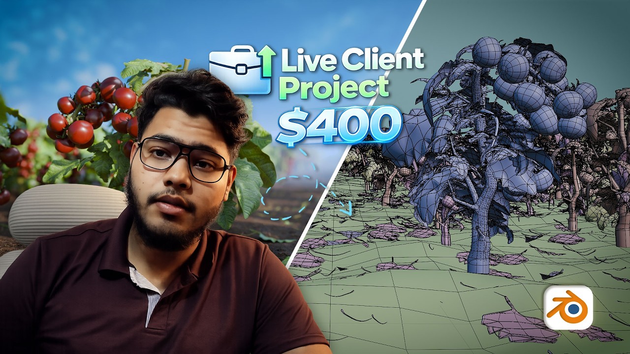 I Worked on a $400 Live Client Project (Full 3D Animation Breakdown ...