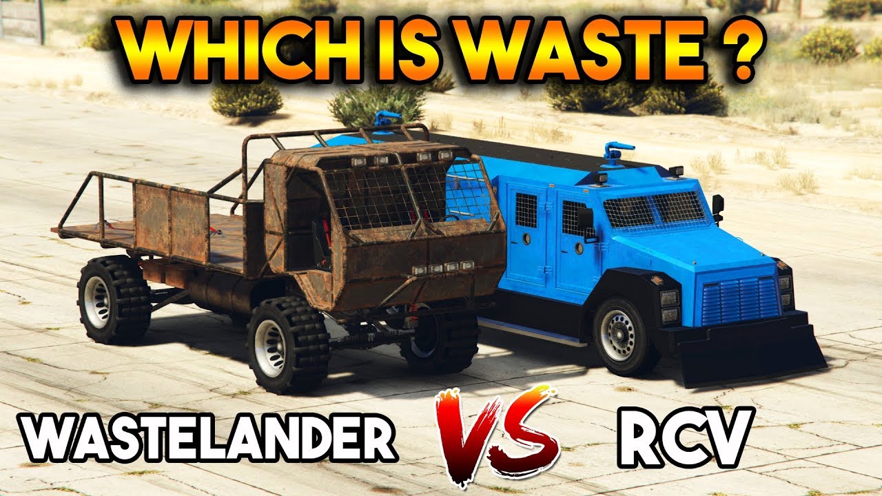 GTA 5 ONLINE : RCV VS WASTELANDER (WHICH IS BEST?) - YouTube
