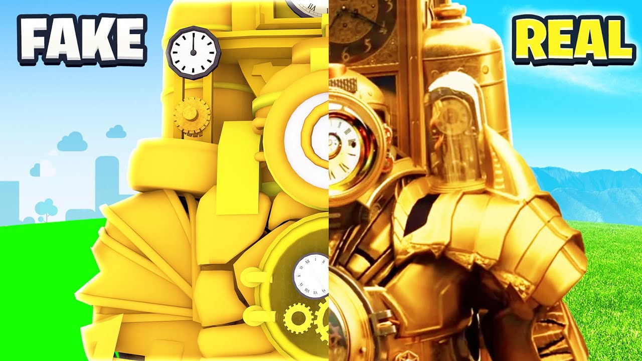 I FOUND THE MOST *REALISTIC* TITAN CLOCKMAN MORPHS (ROBLOX SKIBIVERSE ...