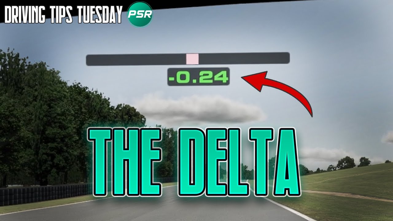 What is the Delta in iRacing and how can you use it to go faster? - YouTube