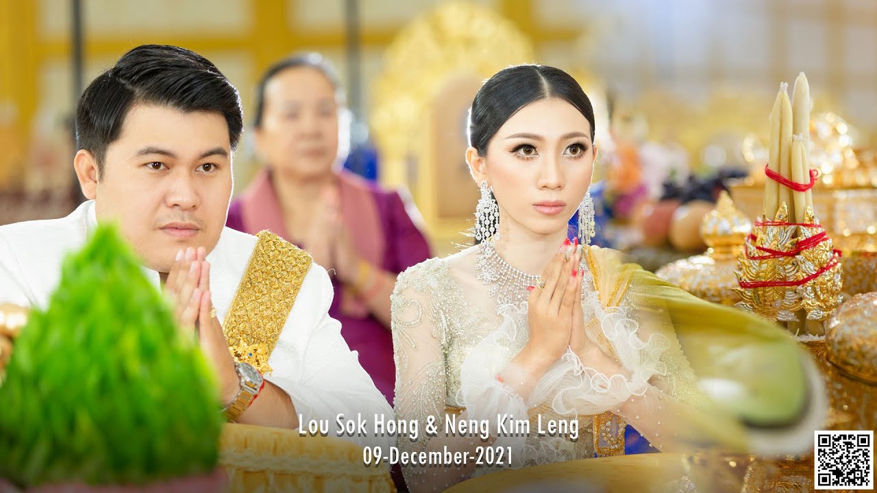 Wedding day Lou Sok Hong + Neng Kim Leng on 09 12 021 - YouTube