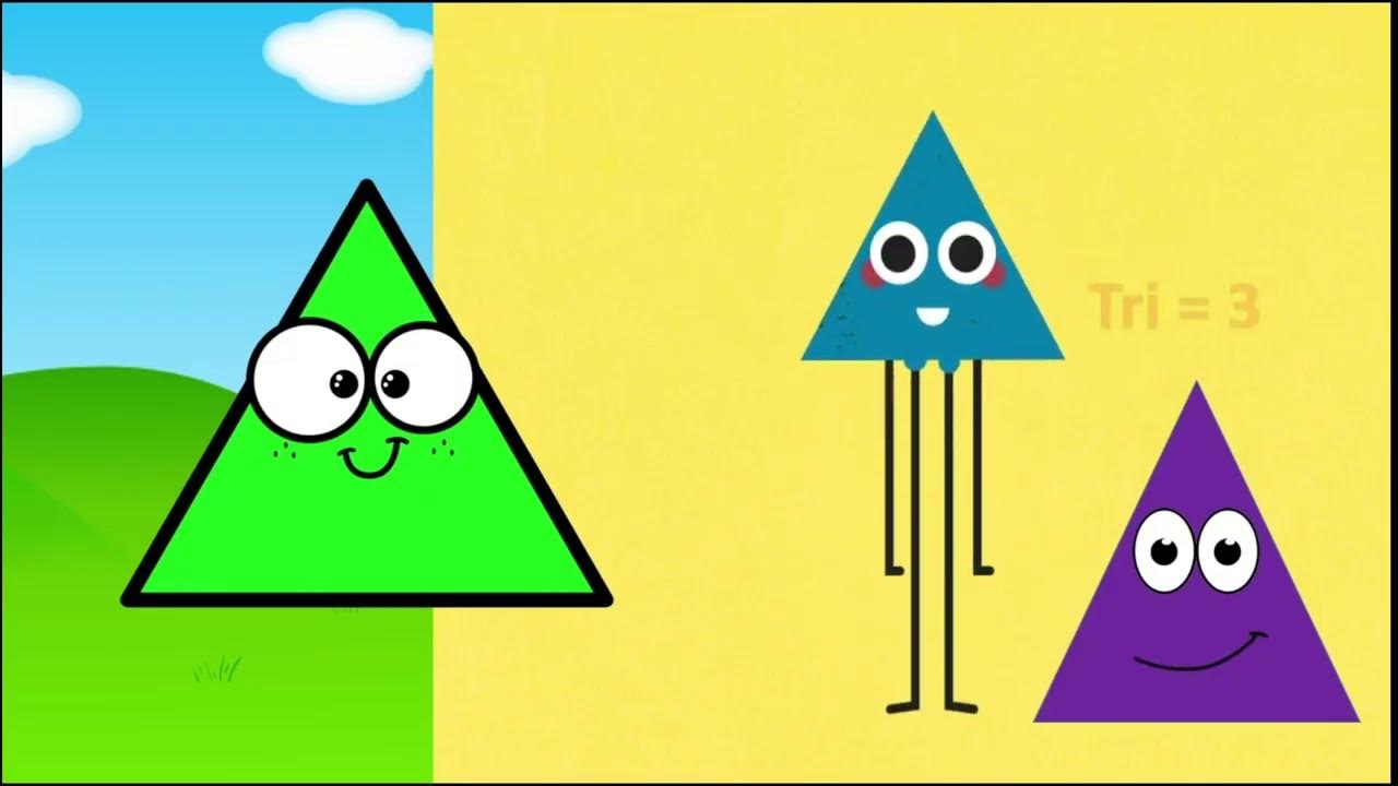 Triangle | Learn triangle Shape for kids | Triangle For Kids | math for ...